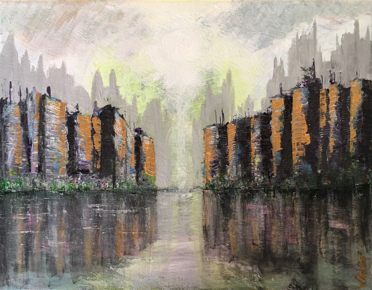 Lake Shore Reflection – vange